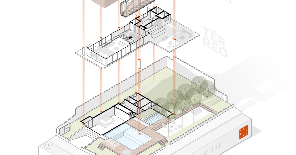 Modern Residential Plan Concrete | Feel Design