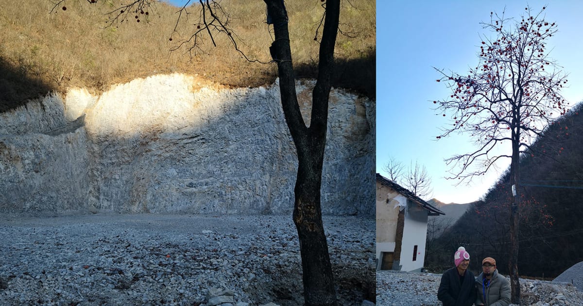Rural Landscape with Stone Cliff | Feel Design