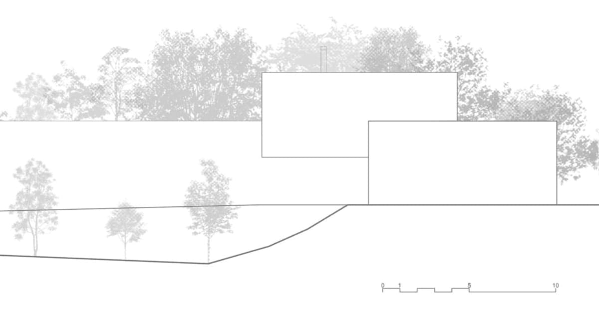 Modern House Concrete Slope | Feel Design