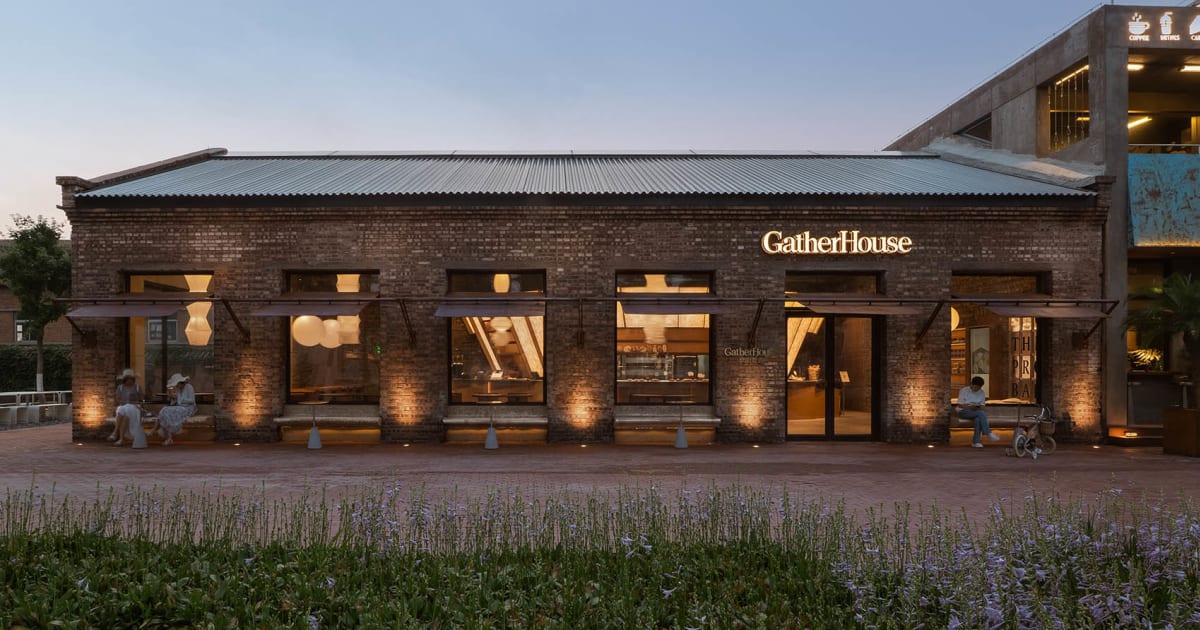 Rustic Restaurant with Brick Facade | Feel Design