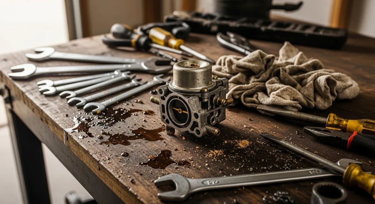 Small Engine Carburetor Won't Start? Fix It in 1 Hour