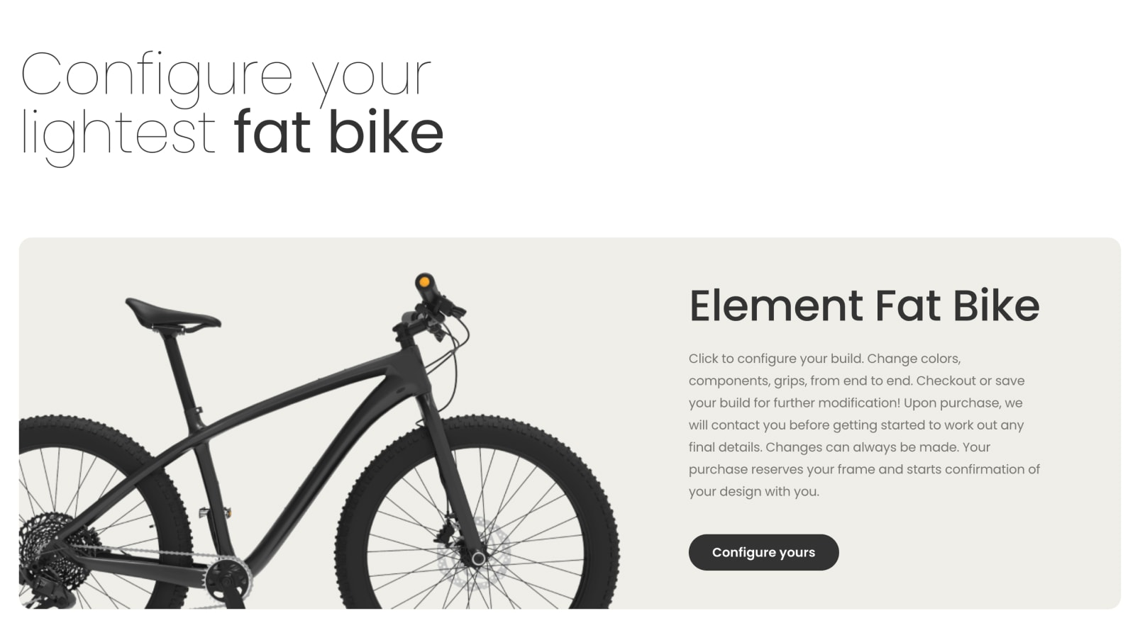 Featherweight Bikes - Aftershock