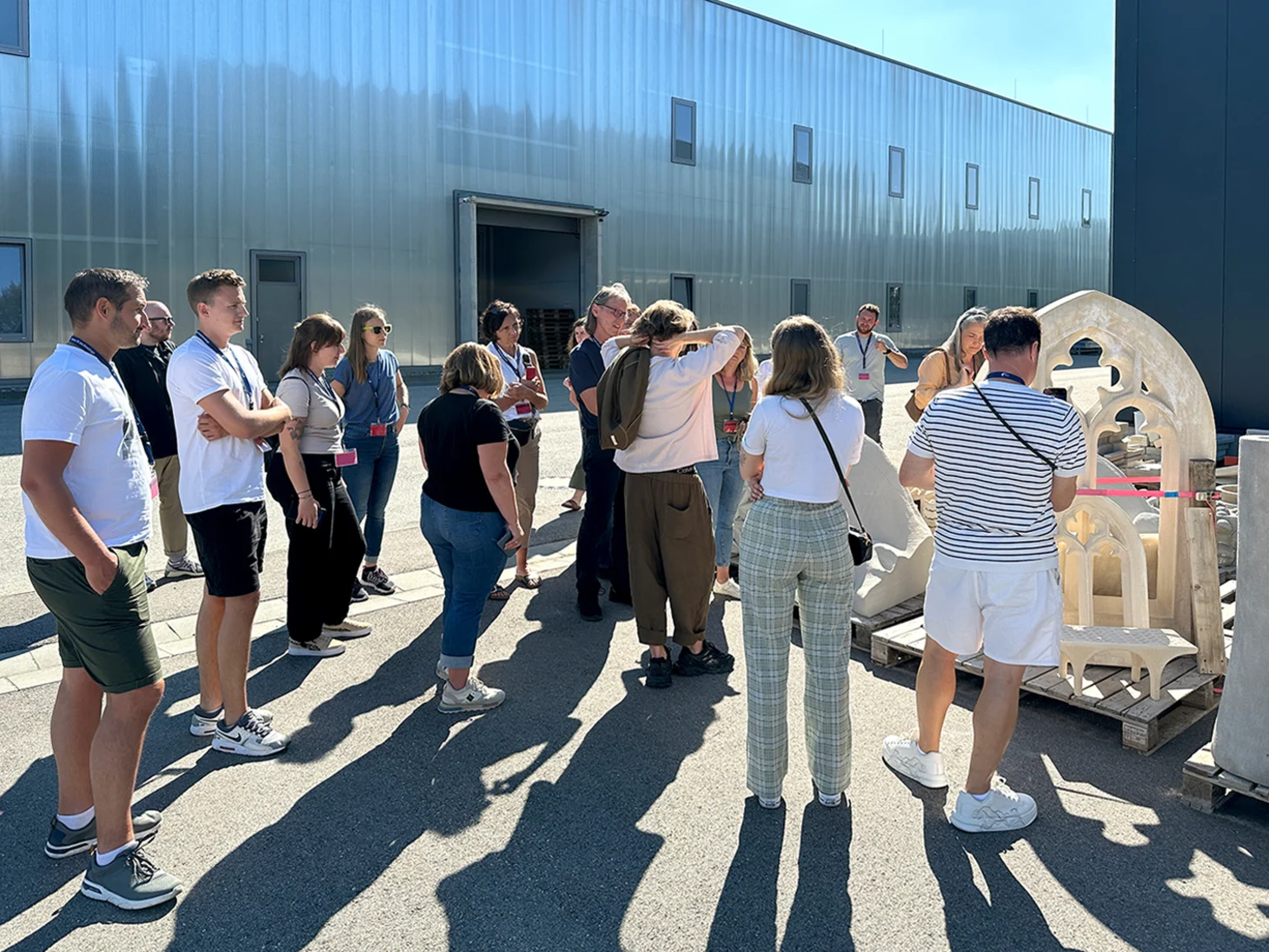 Bilder: Exkursion Serielles Bauen