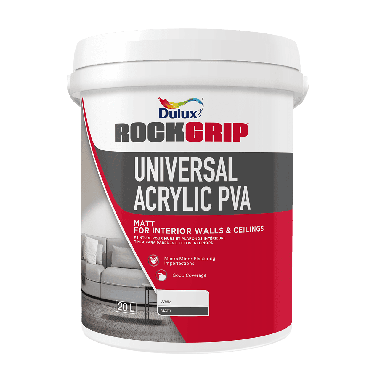 Rockgrip Universal Acrylic PVA | Dulux