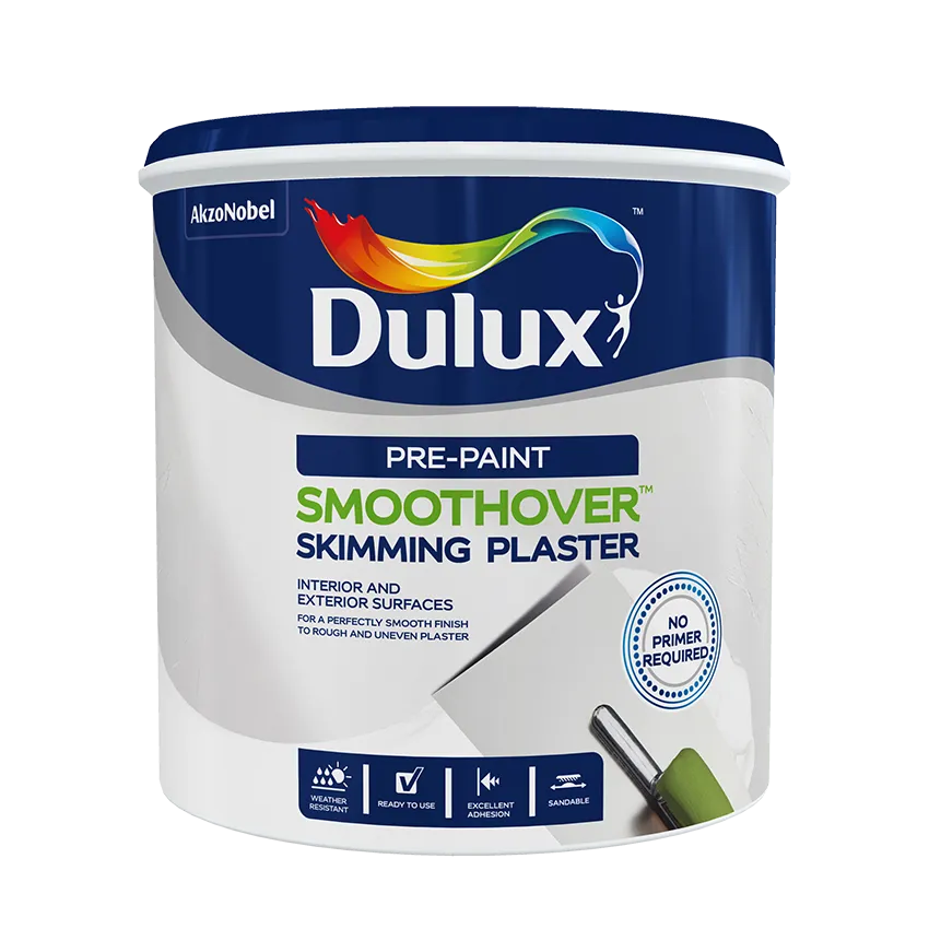 Dulux Pre-Paint Smoothover Skimming Plaster | Dulux