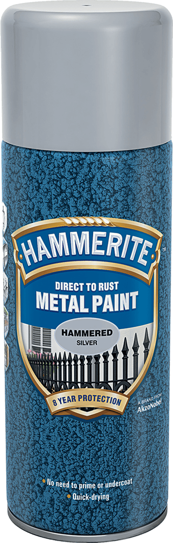 Hammerite Direct To Rust Metal Paint Aerosol - Smooth Finish