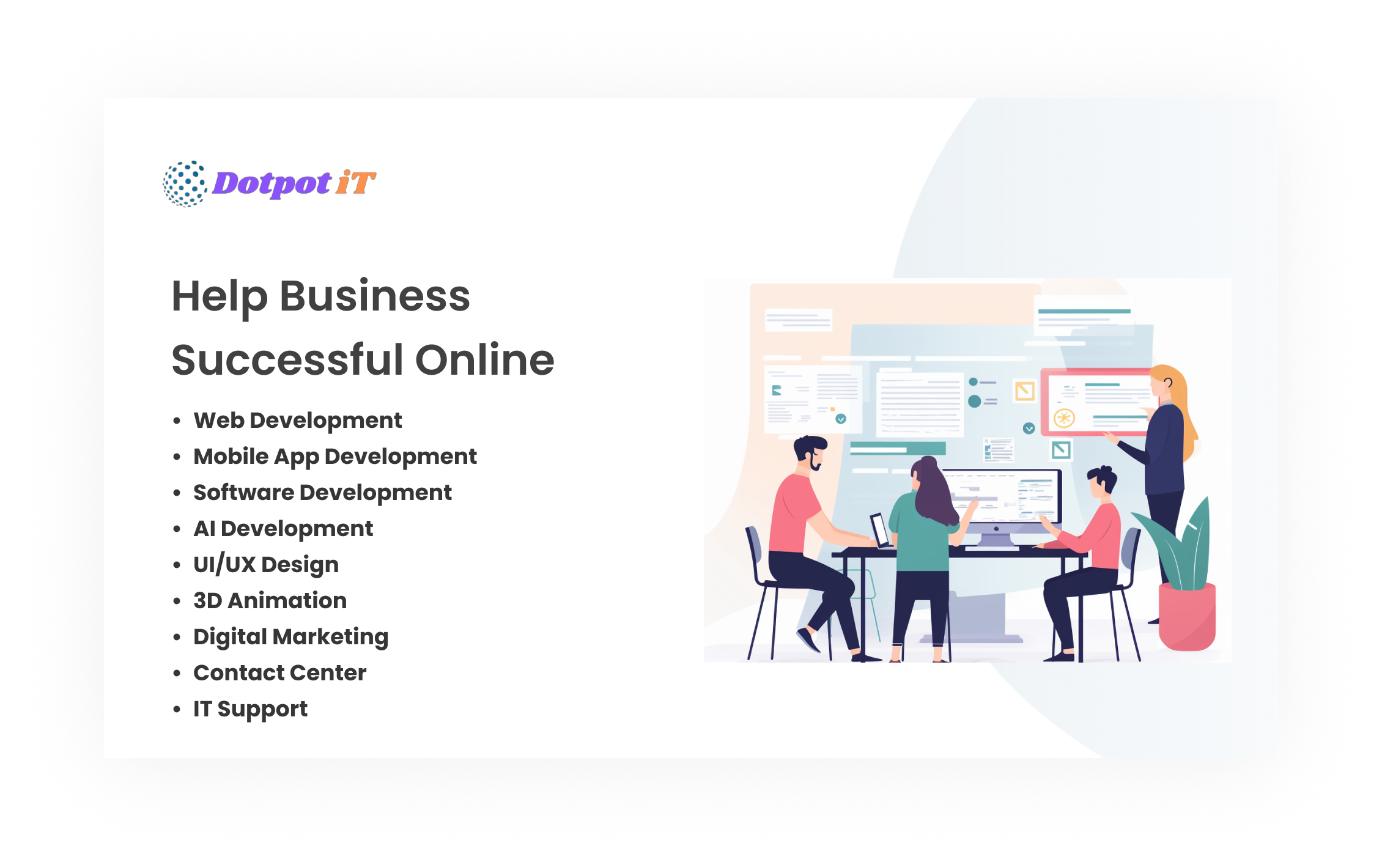 Complete IT support & software solution service