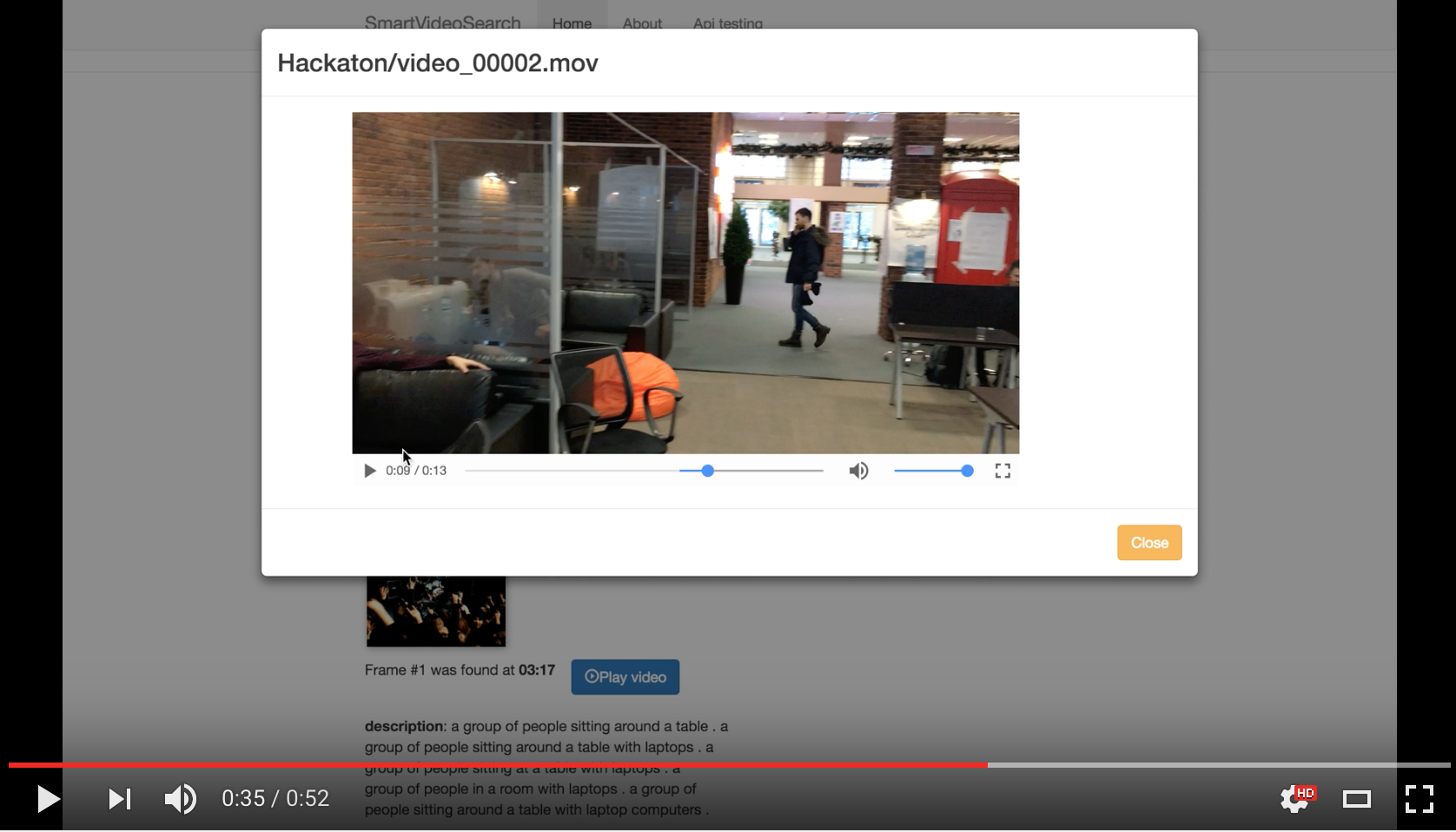 GitHub - lybros/SmartVideoSearch: :mag: AI Hackaton 2016 project