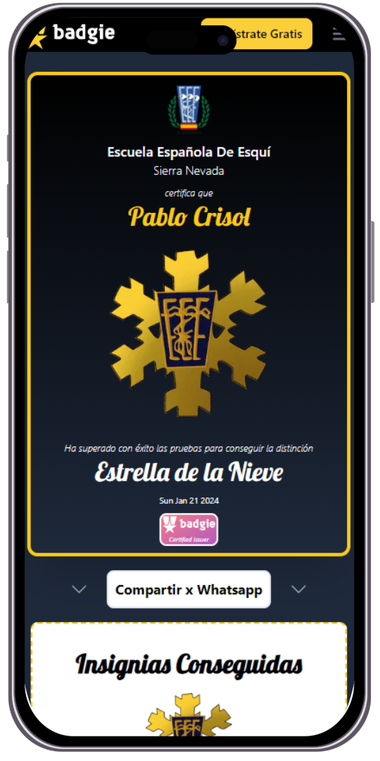 Badgie.com - 🎖️ Ski & Snowboard Digital Badges and Diplomas - Badgie 🎖️