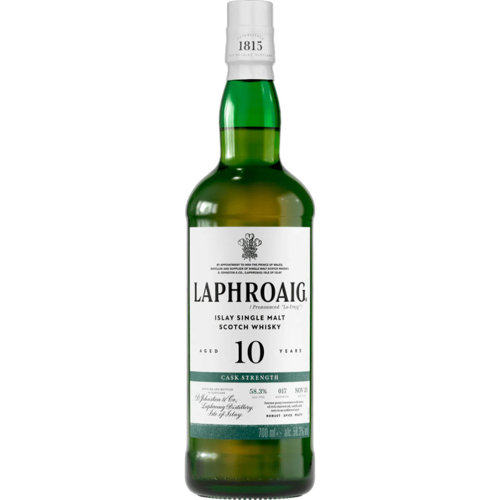 Laphroaig 10 Års Cask Strength Batch 17 | Islay Single Malt | AndrupVin.dk