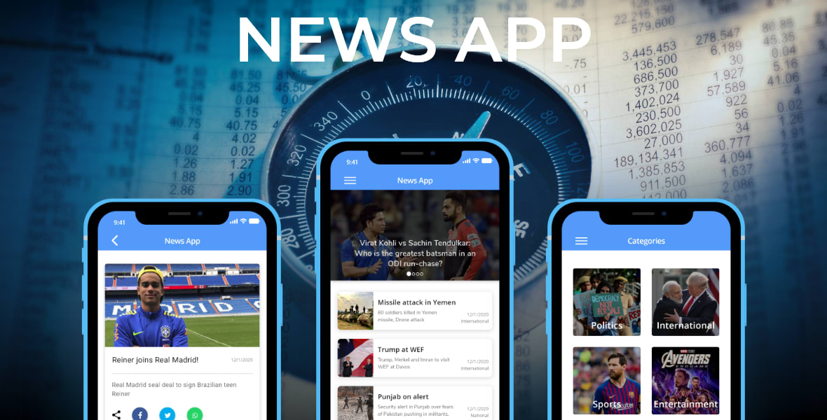 Flutter News Mobile App An Open Source Project Build With Getflutter And Flutter