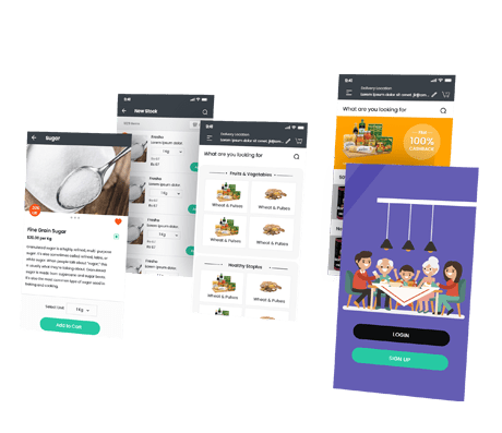 Flutter Grocery Shopping App