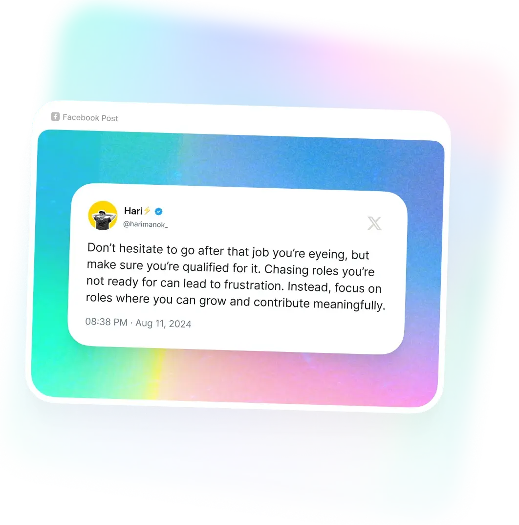 Convert Tweet to Instagram Post