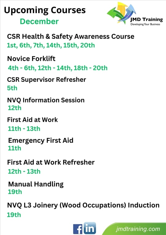 CSR Training Belfast | JMD Training