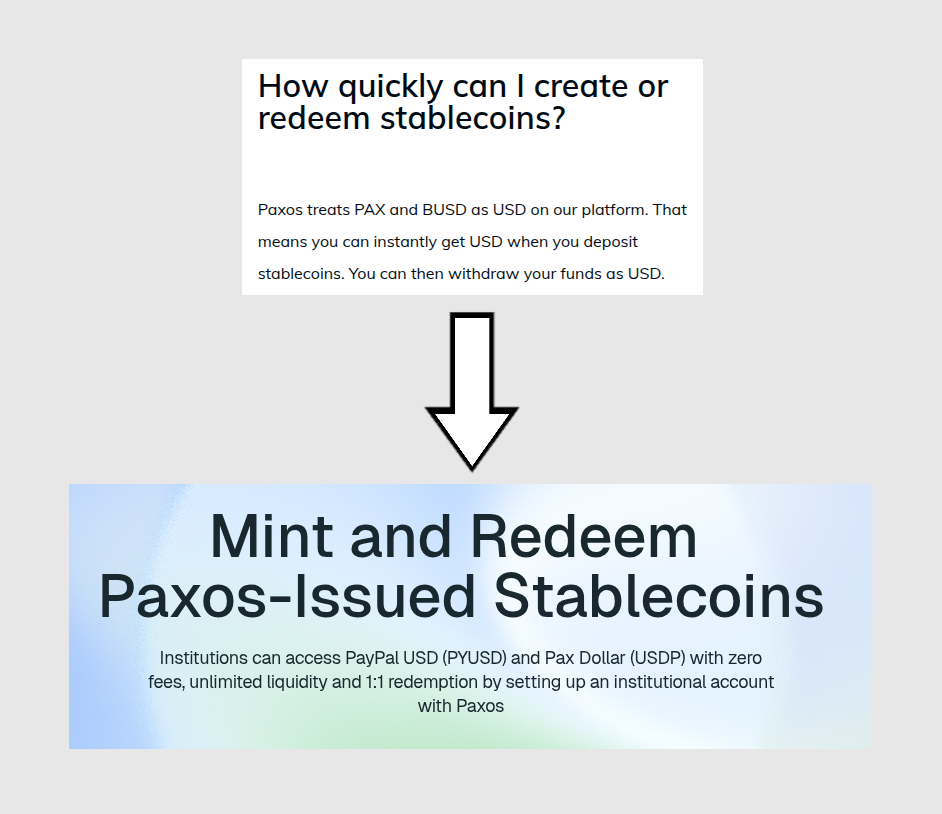 What Happened to Retail Stablecoin Redemption at Paxos? - Rabbit's Blog