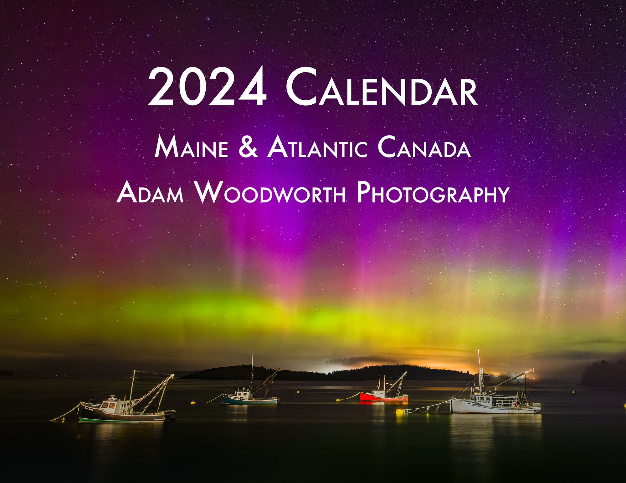 Adam Woodworth Photography 2024 Calendar