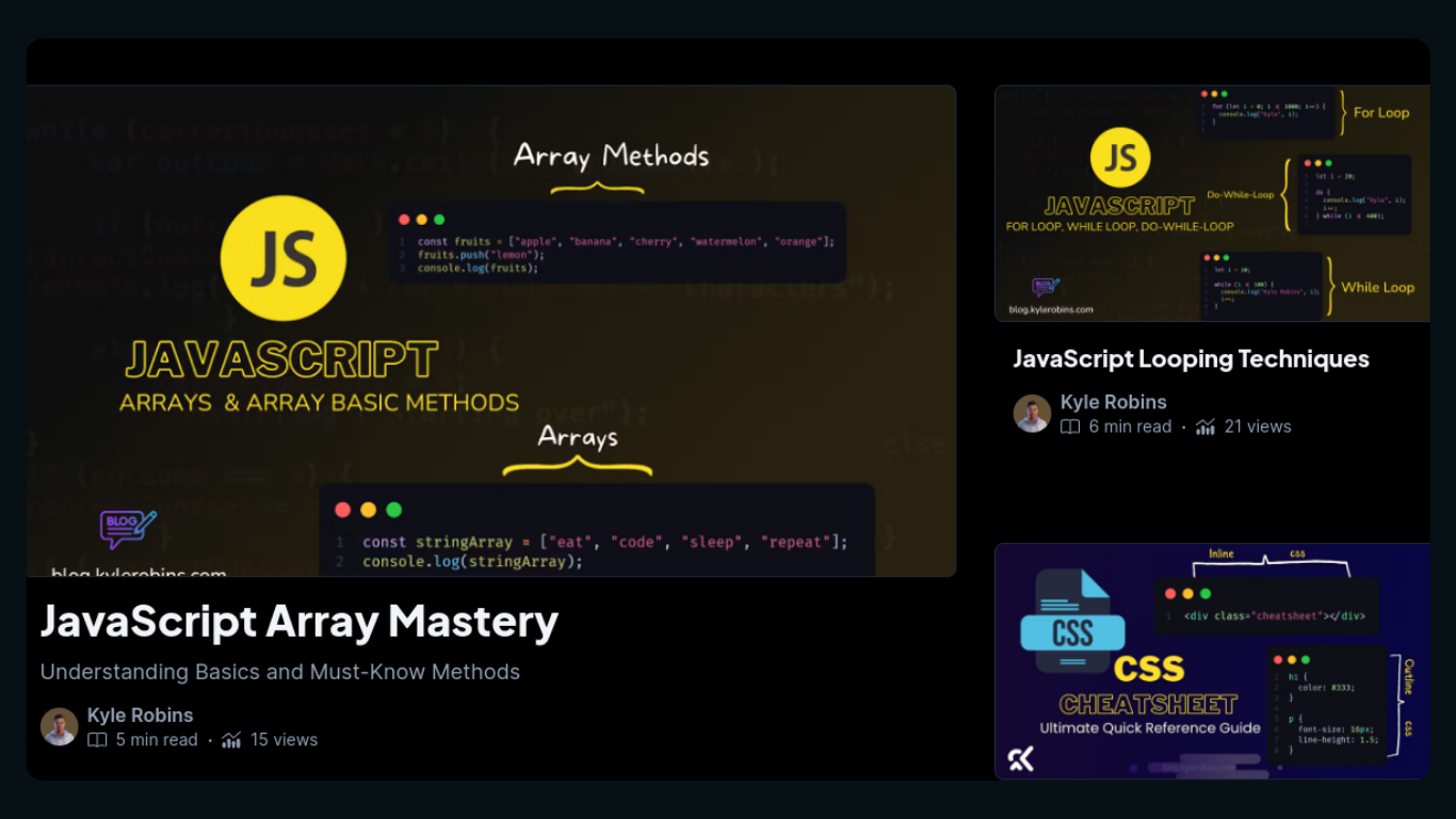 Kyle Robins | DevOps Engineer & Fullstack Developer