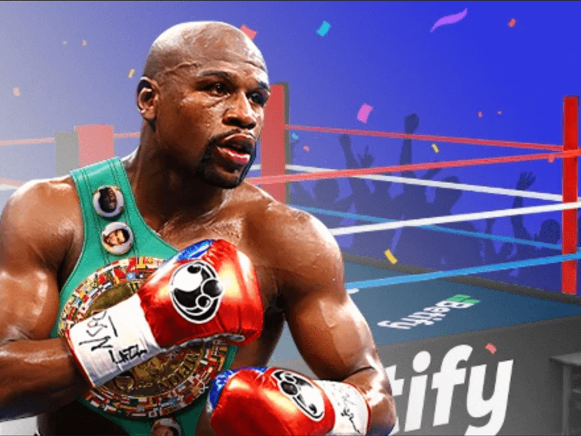 Floyd Mayweather announces partnership with betting site Betify.com!