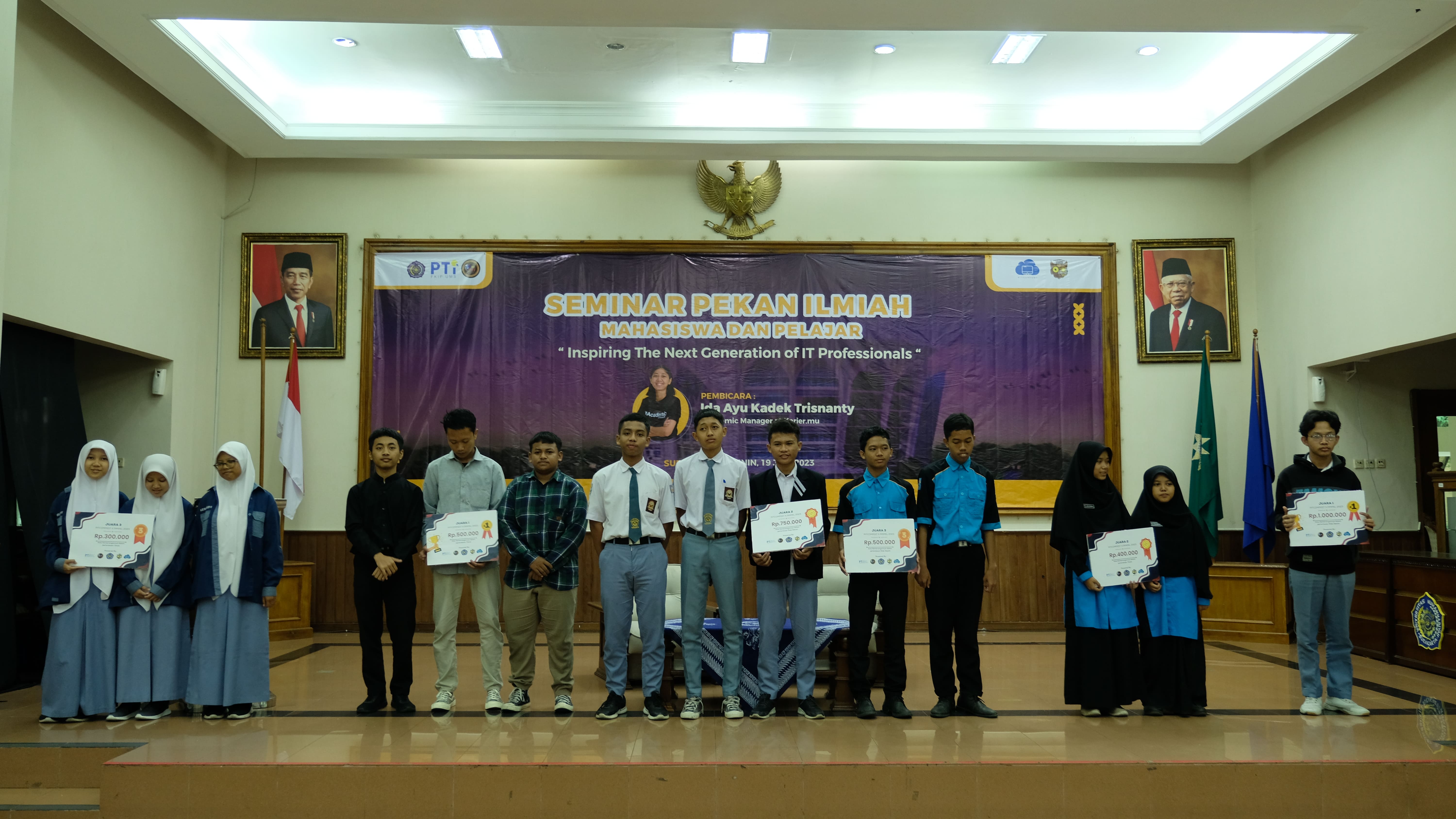 PTI UMS Selenggarakan Lomba dan Seminar Nasional untuk SMA/SMK Solo ...