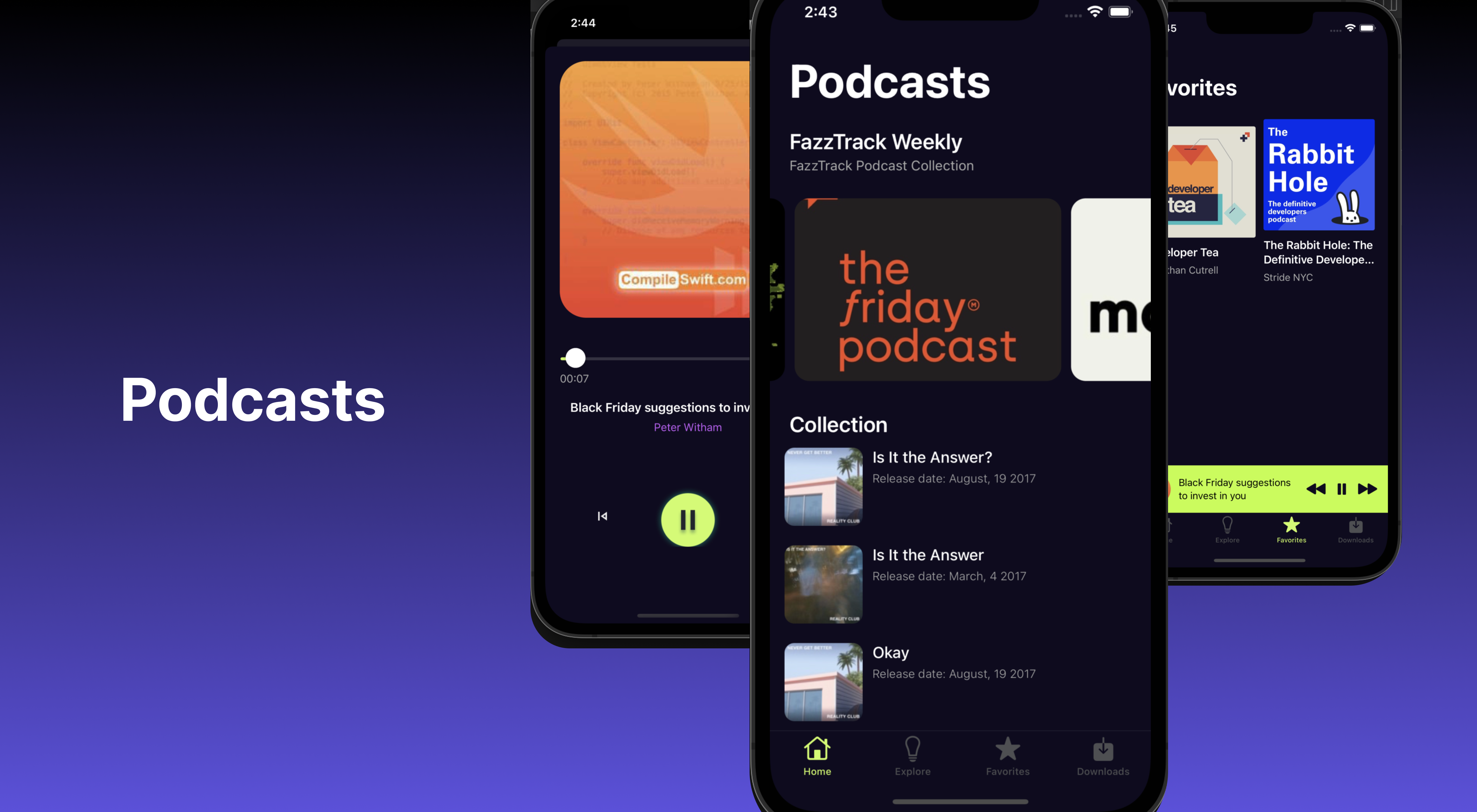 GitHub - anditorx/podcasts: Podcasts, you can find and listen to the ...