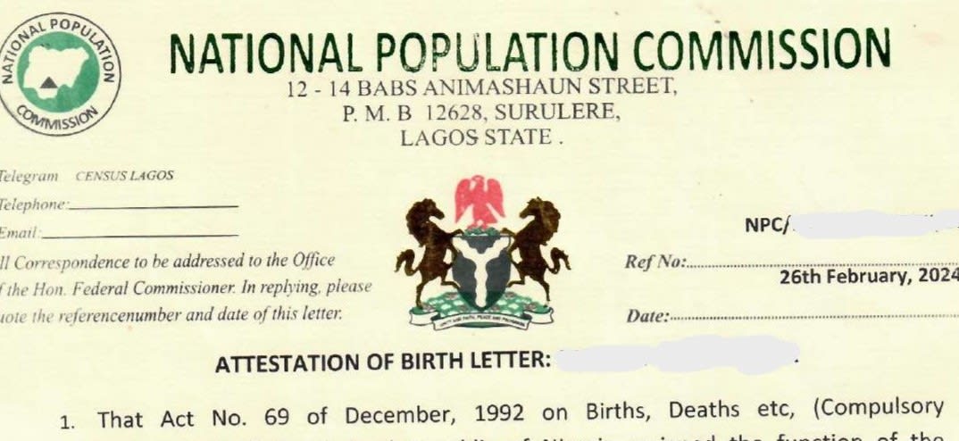 THE STEPS AND PREREQUISITES FOR OBTAINING AN NPC CERTIFICATE OF BIRTH ...