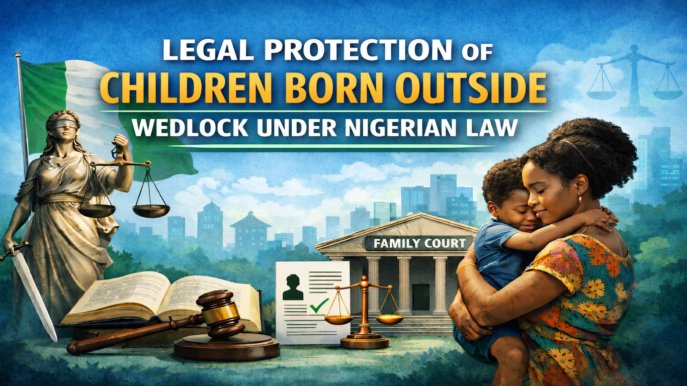LEGAL PROTECTION OF CHILDREN BORN OUTSIDE WEDLOCK UNDER NIGERIAN LAW