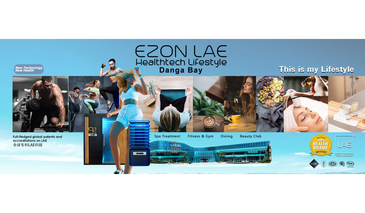 EZON LAE Healthtech Lifestyle Danga Bay