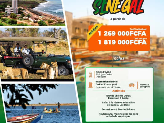 07 JOURS A DAKAR AU SENEGAL | ease.travel