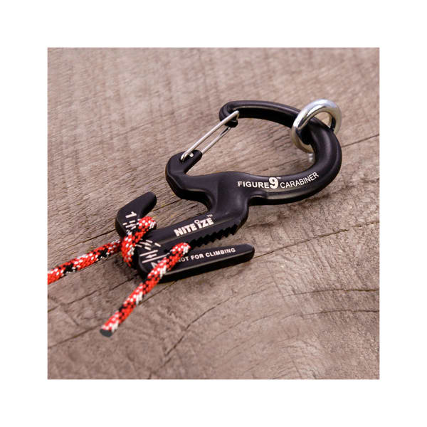 NITE IZE Figure 9 Carabiner Rope Tightener, Large - Eastern Mountain Sports NITE IZE Figure 9 Carabiner Rope Tightener, Large - Eastern Mountain Sports