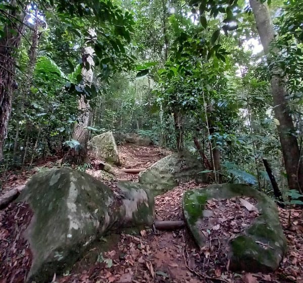 Trace des contrebandiers depuis Duportail