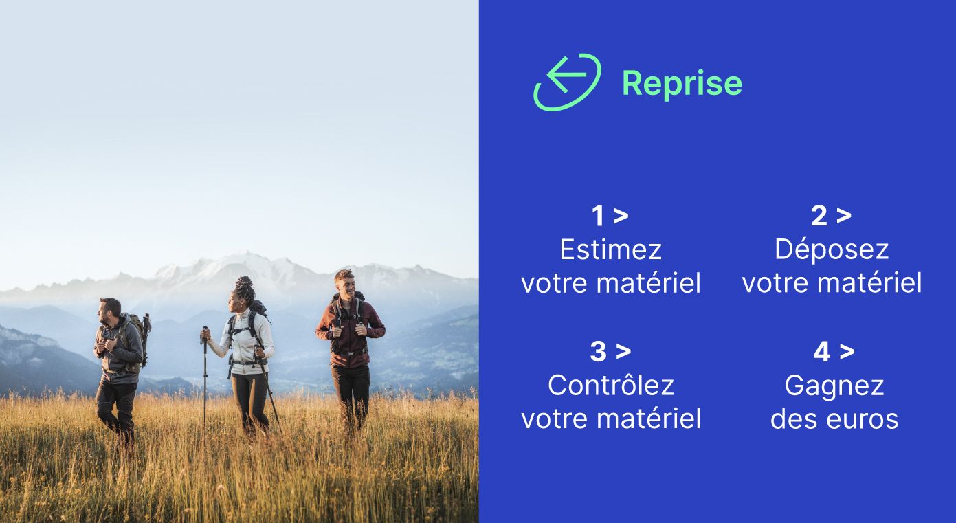 Seconde Vie de votre matériel de sport : le service Decathlon