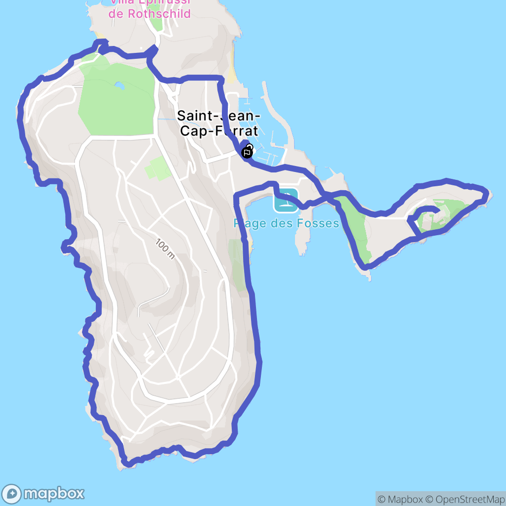 Tour de Saint-Jean-Cap-Ferrat