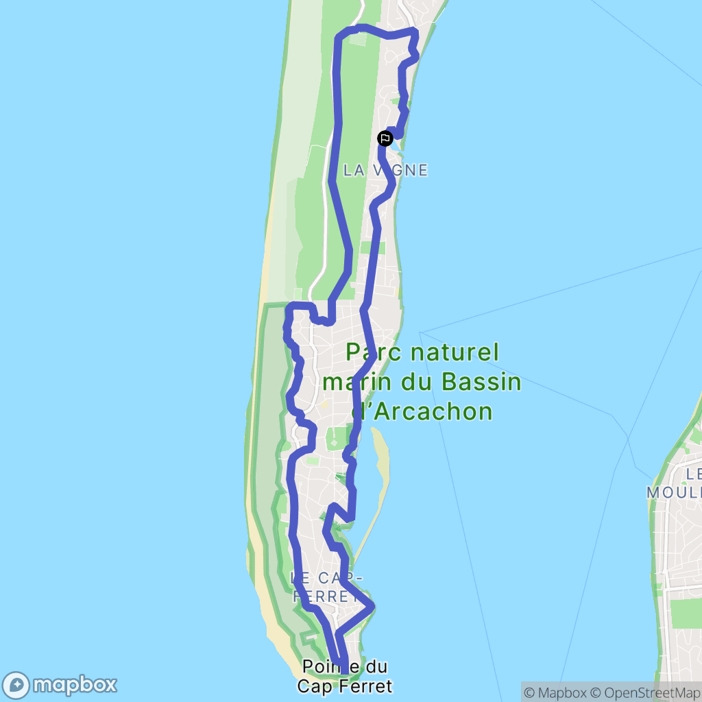 Le petit tour du Cap Ferret