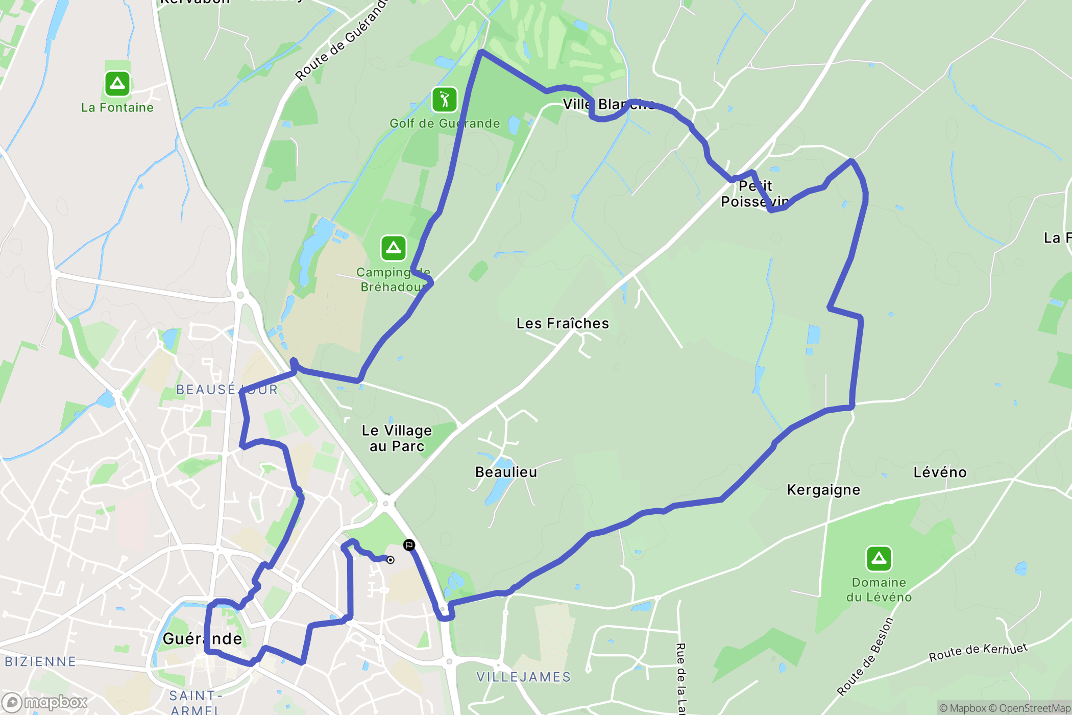 Guérande, entre cité médiévale et campagne