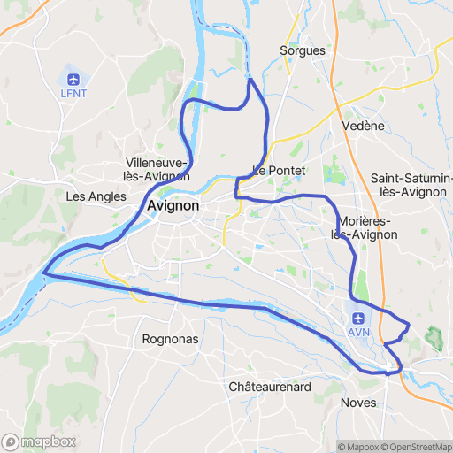 Randonnées à Avignon