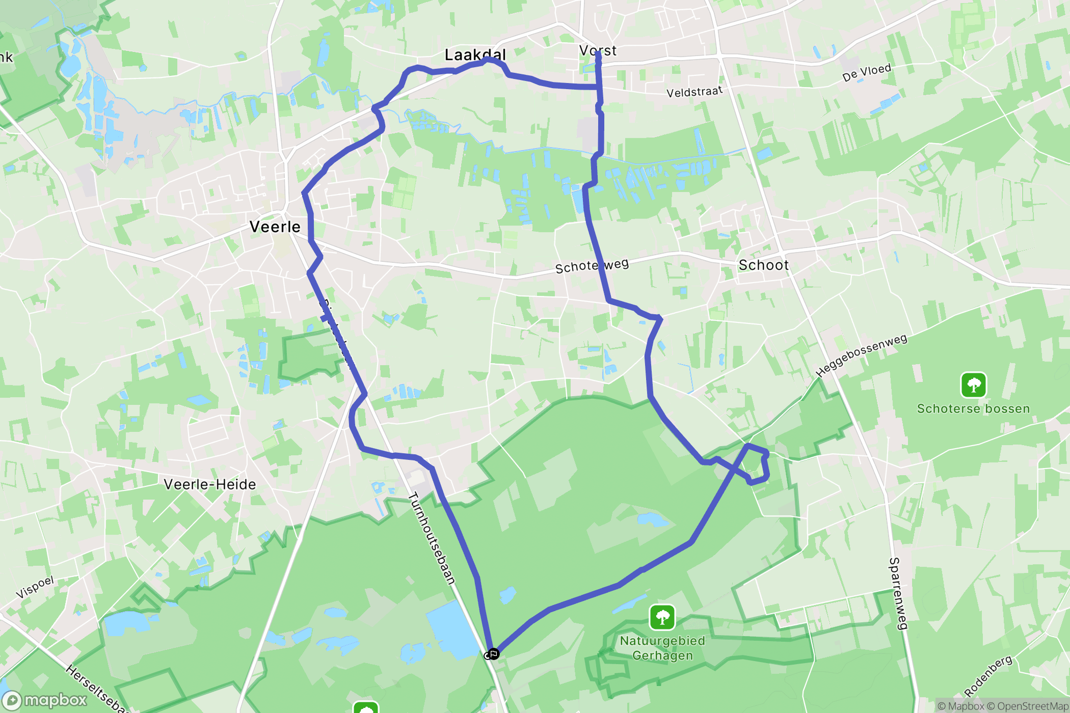 Wandelen in Tessenderlo, Limburg