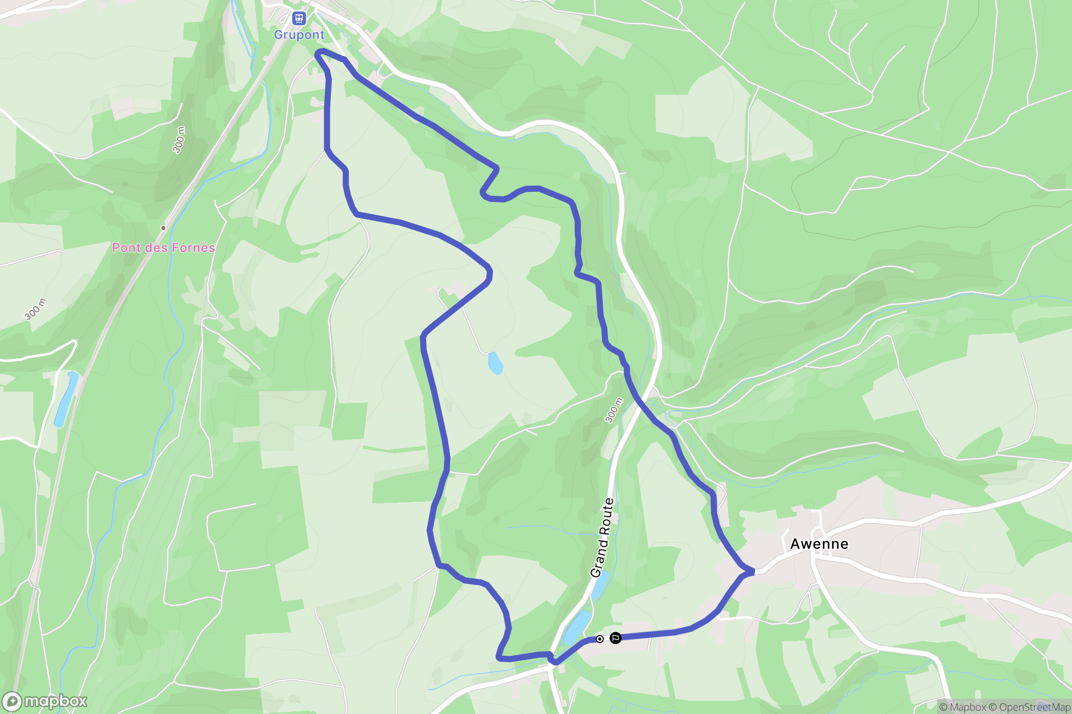 Wandelen in Awenne, Saint-Hubert