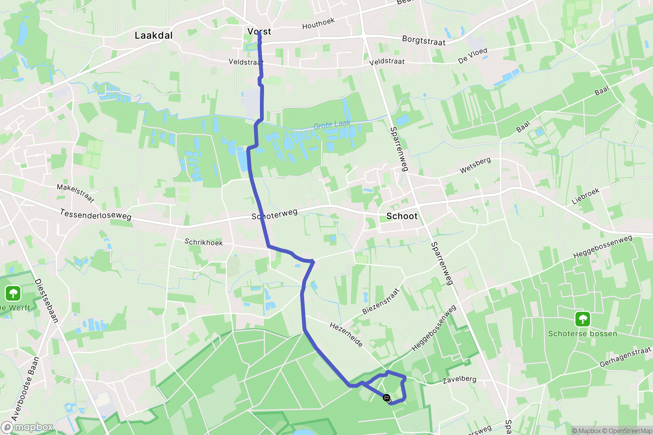 Wandelen in Tessenderlo, Limburg