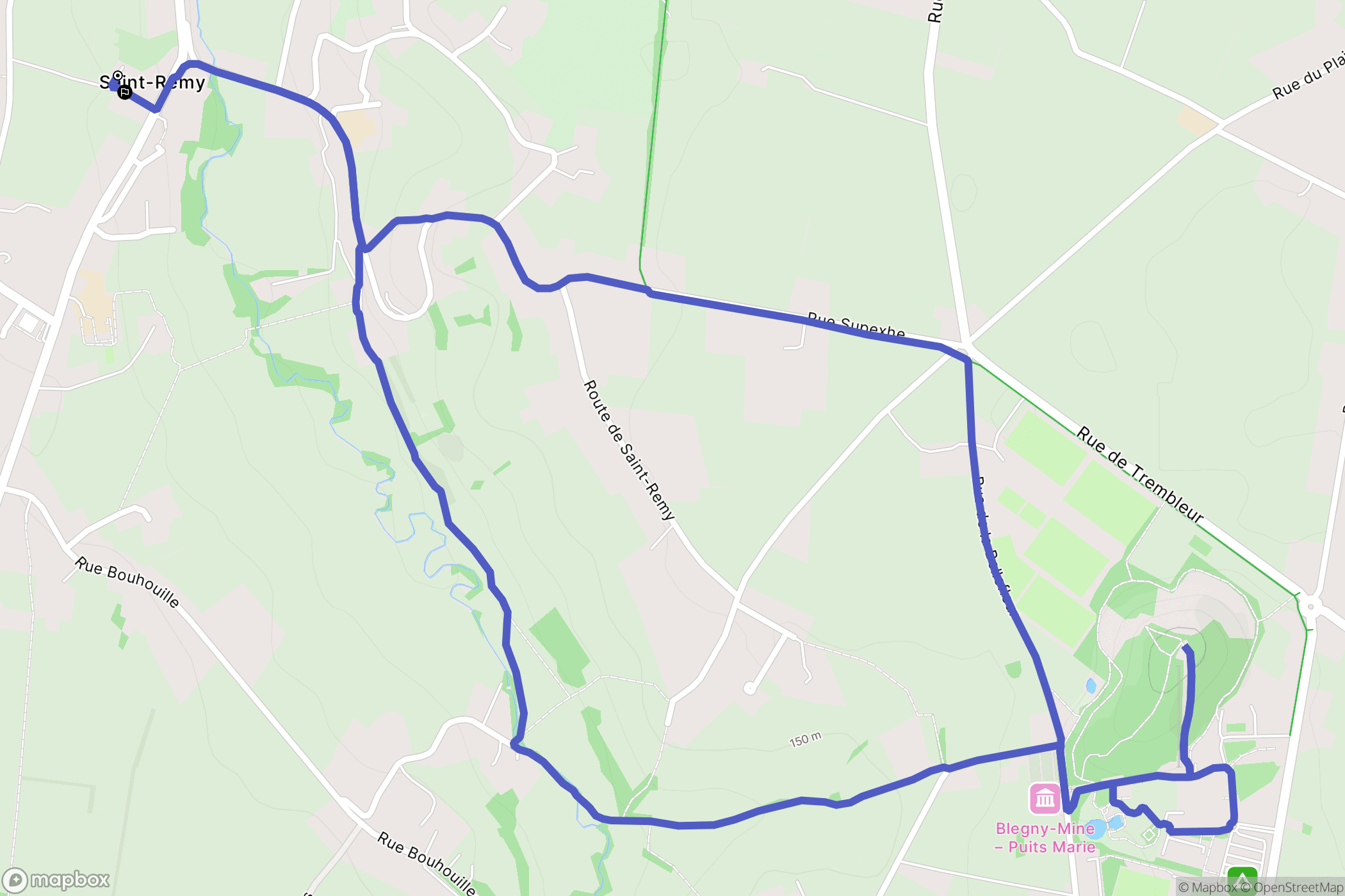 Wandelen in Blegny, Luik: Mijn en steenberg