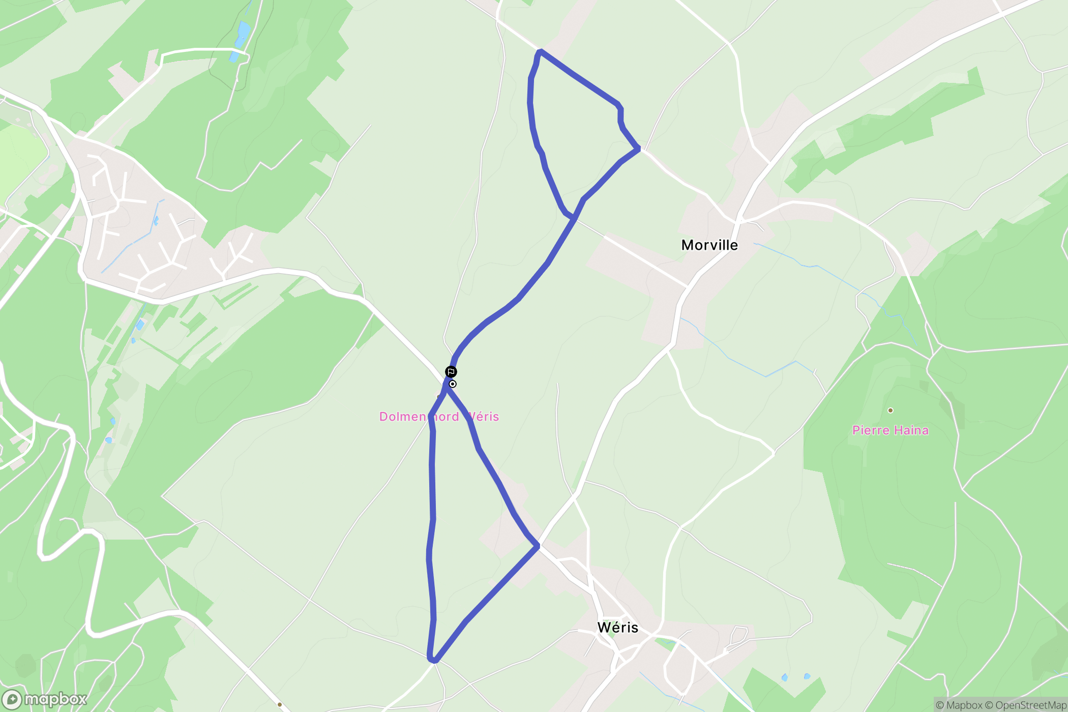 Wandelen in Wéris, Durbuy