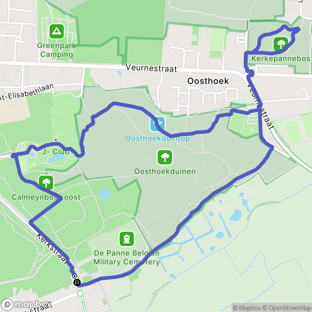 Randonnée pédestre à De Panne