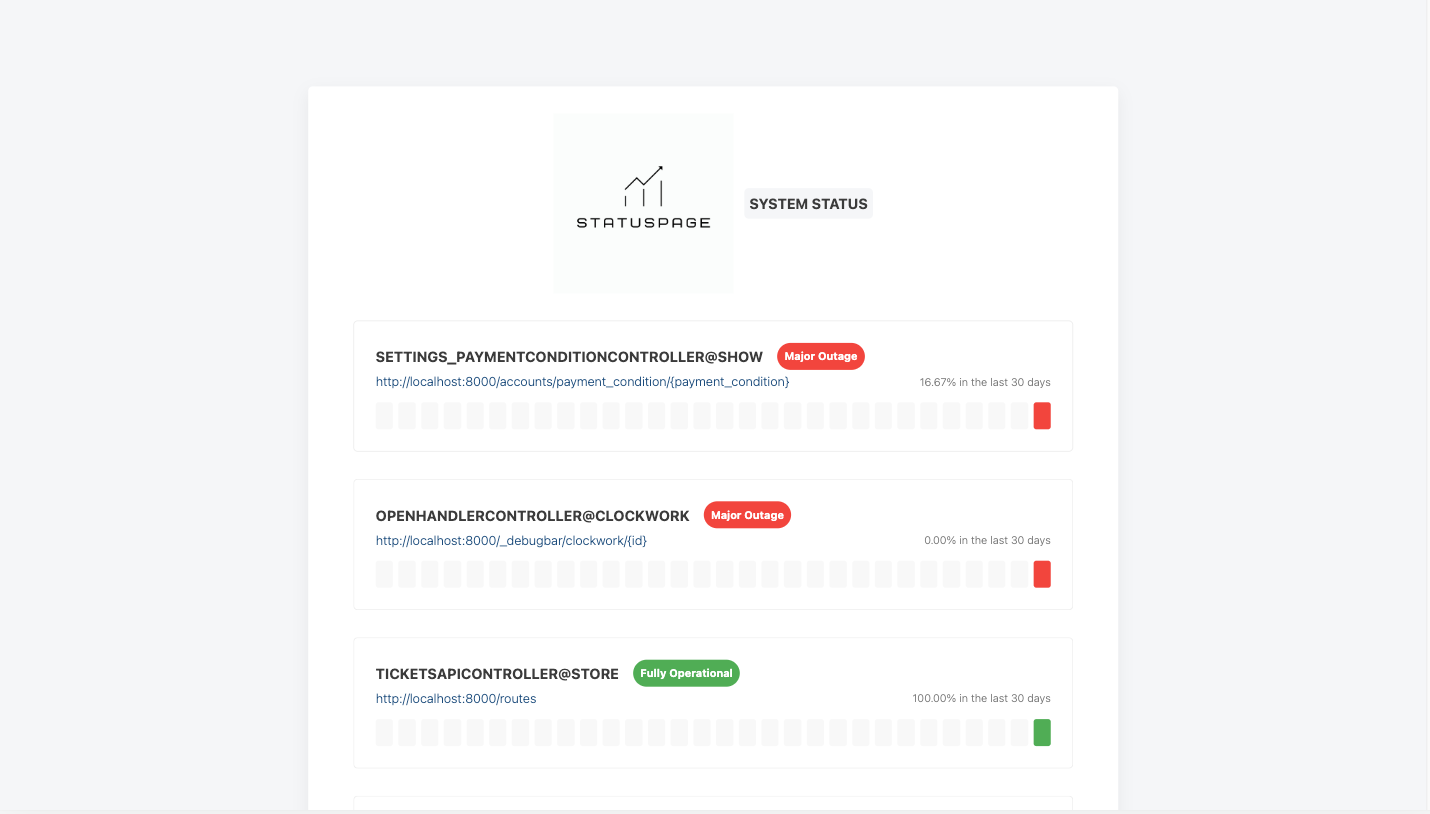 GitHub - Eazybright/status-page: Status page for your laravel application GitHub - Eazybright/status-page: Status page for your laravel application