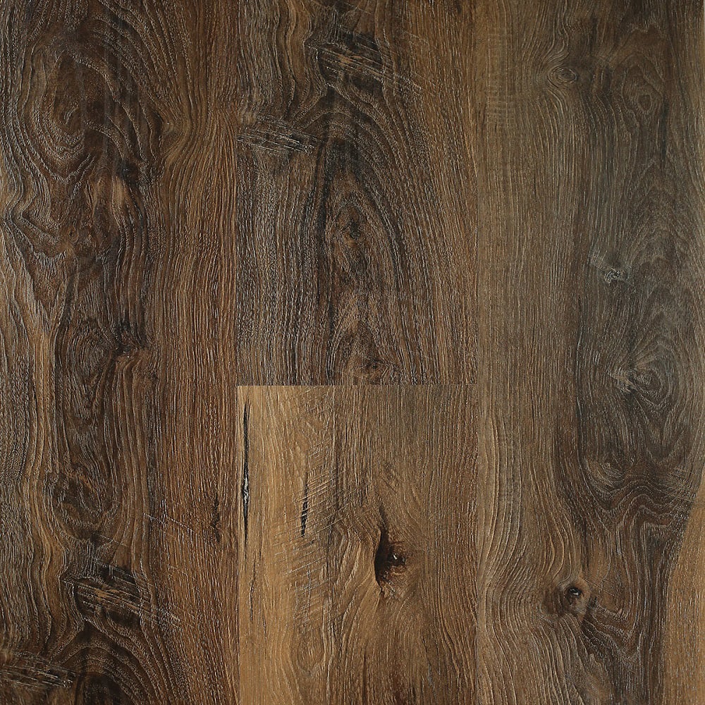 SLE Vinyl Plank 3.5mm X 7" X 48" Everest Chestnut SPC | Home Outlet