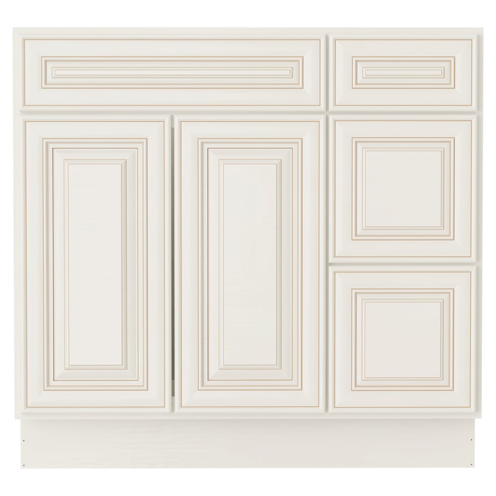 EBP 36" Cameo White Vanity (Right) | Home Outlet