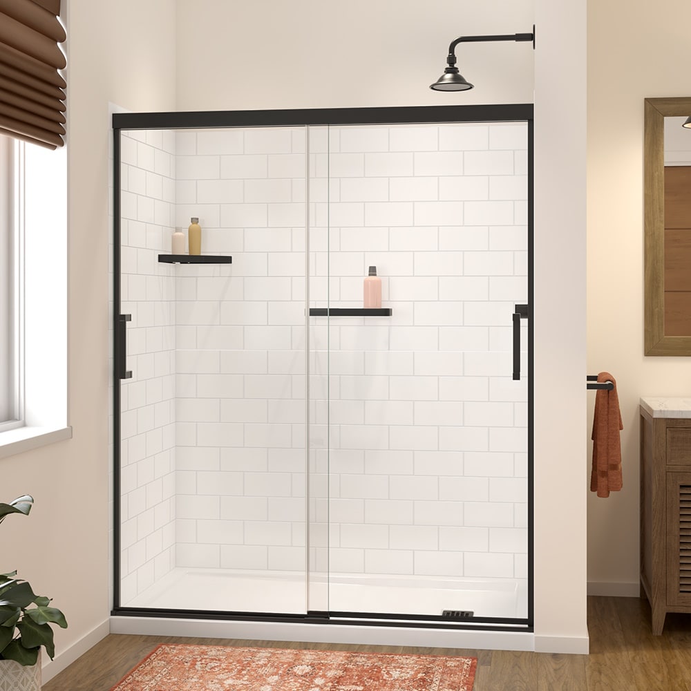 Versaline 60" White Alcove Shower Wall Kit | Home Outlet