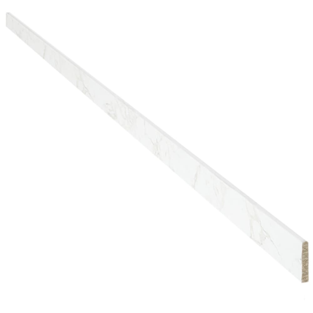 Stretta White Marble Laminate Countertop Backsplash | Home Outlet