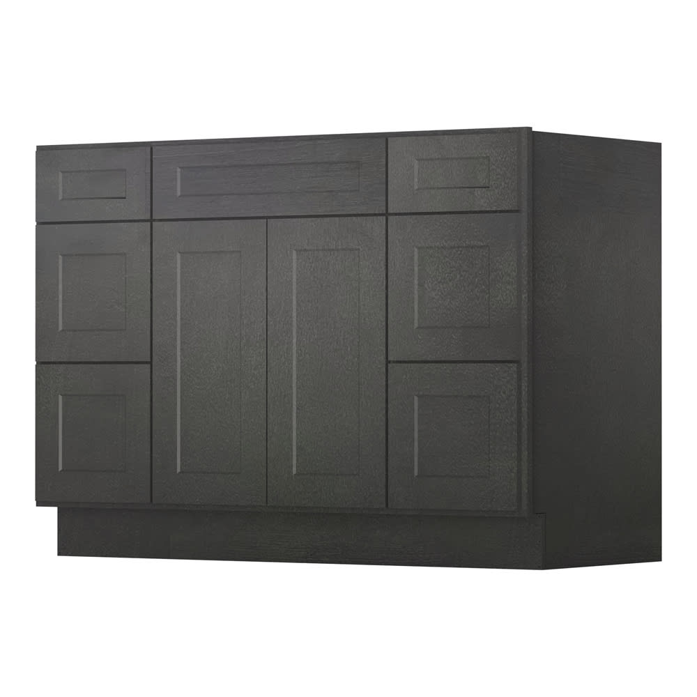 EBP 48" Charcoal Shaker Vanity | Home Outlet