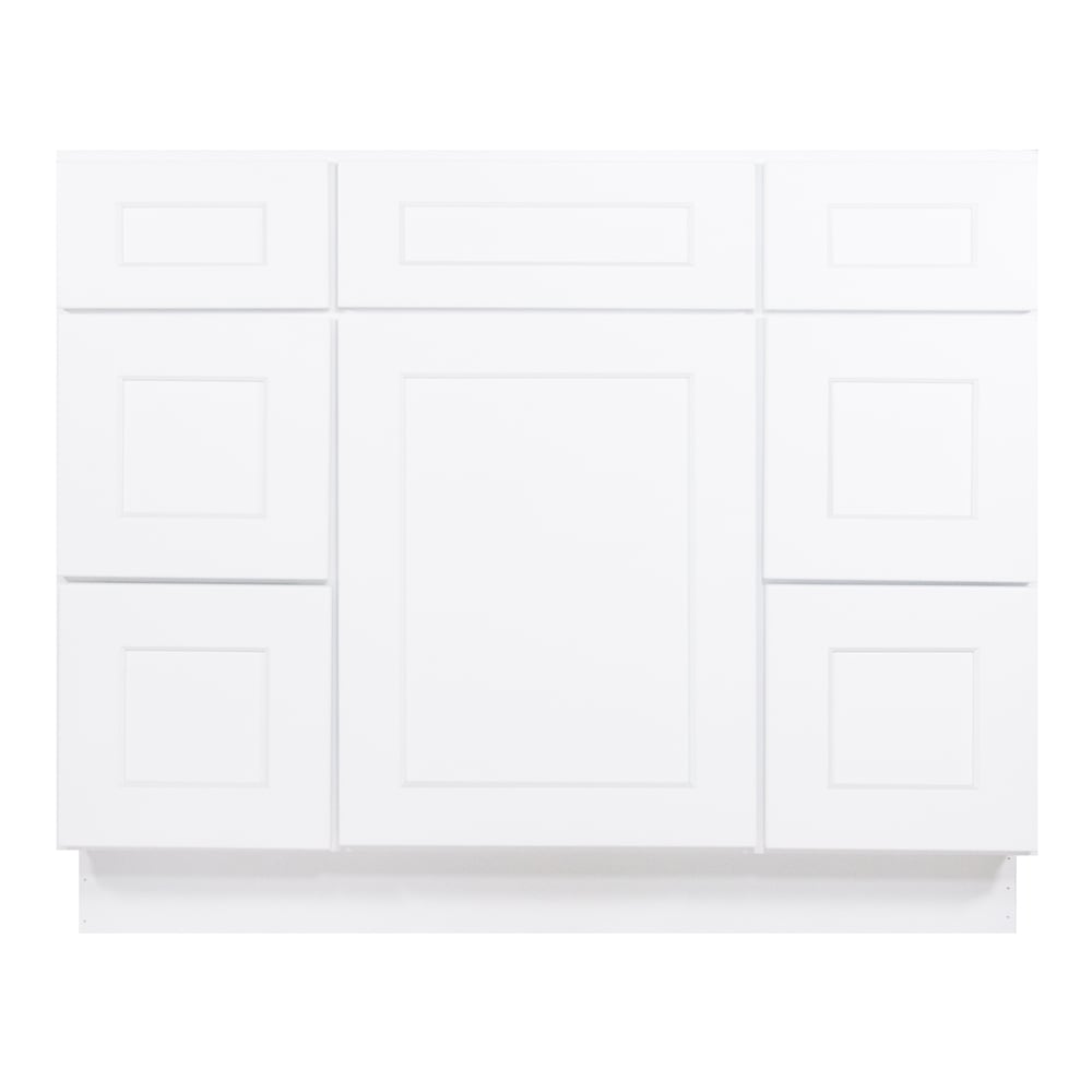 EBP 42" White Shaker Vanity | Home Outlet