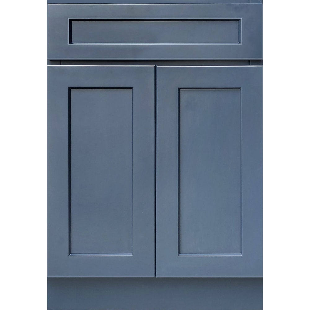 GHI Concord Blue Shaker 24" x 18" Vanity Base | Home Outlet