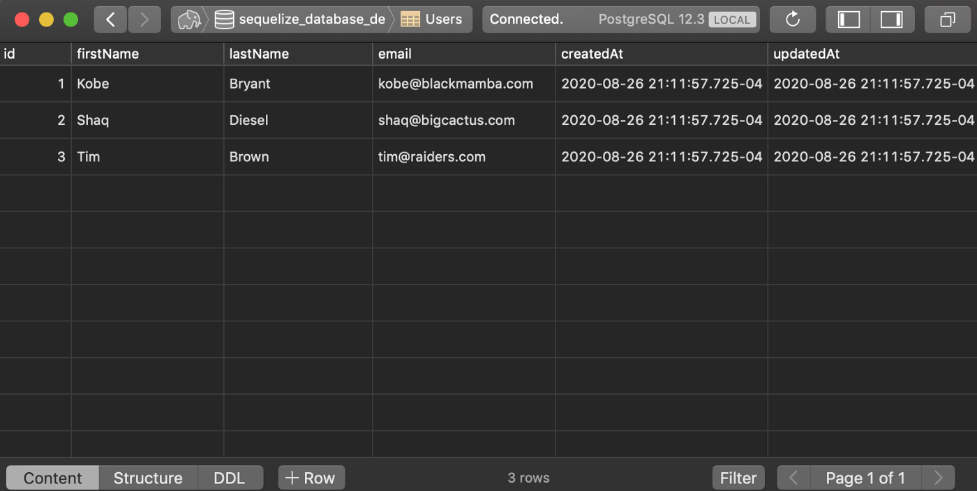 A Guide for RESTful APIs with Node, Sequelize & Postgres